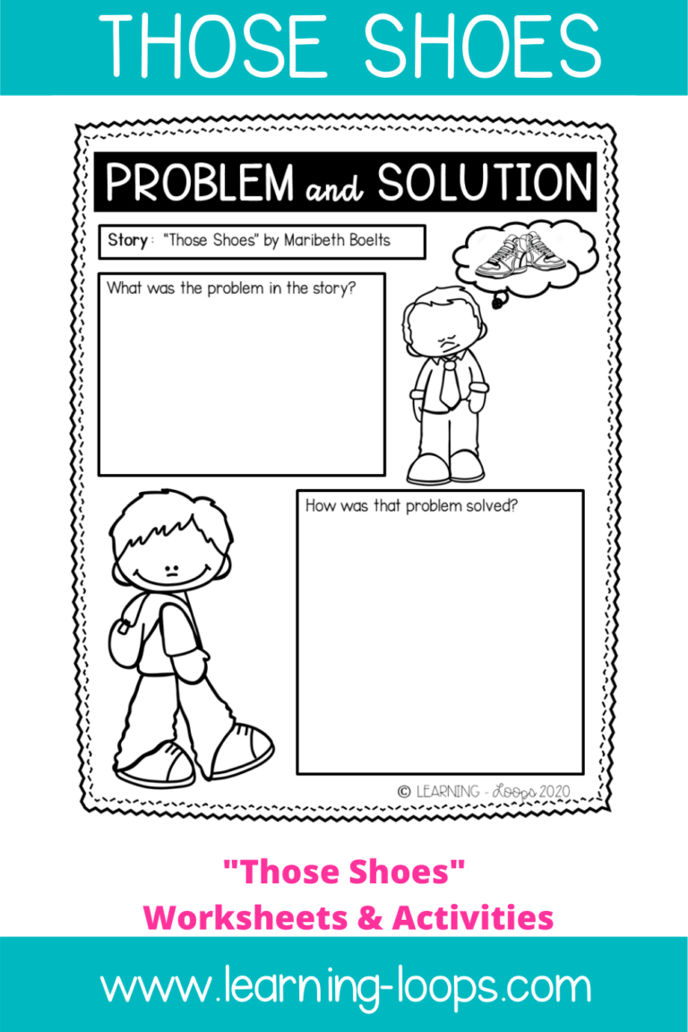 Shoe Theme Activities And Worksheets - Learning-Loops