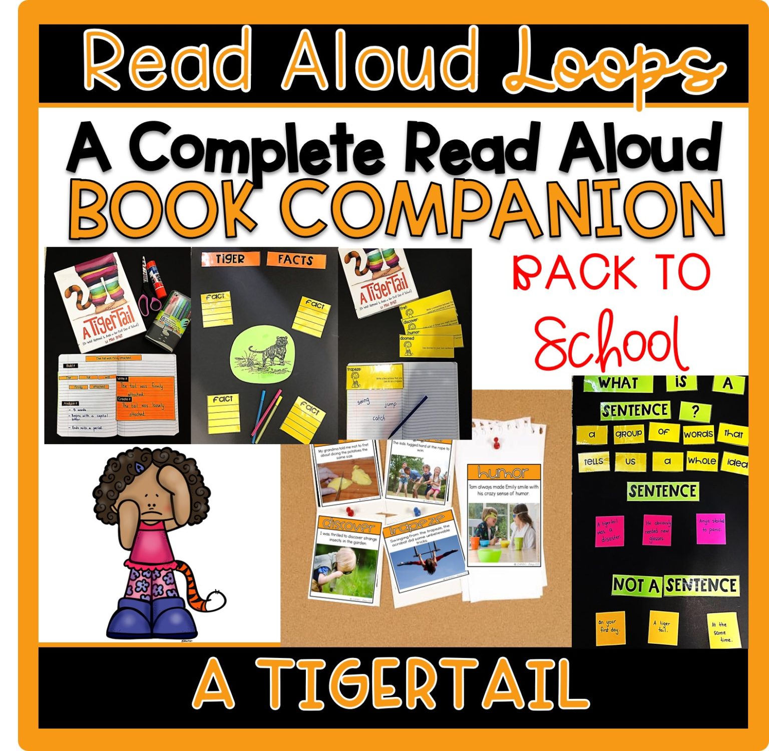 BACK TO SCHOOL READ ALOUD | A TIGER TAIL - Learning-Loops